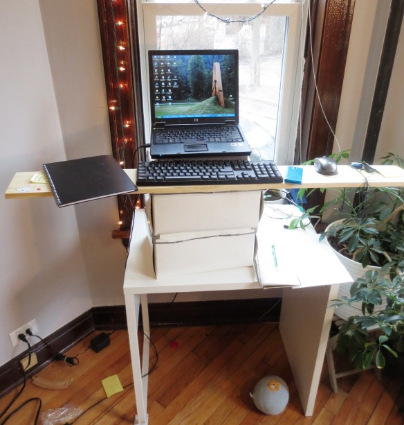Make Your Own Mid-Century Modern Standing Desk | projectophile