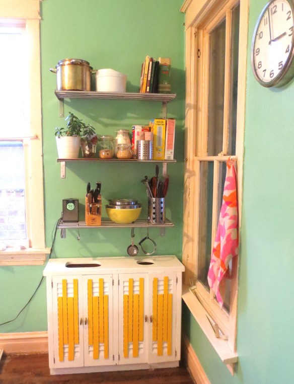 A Bucket of Paint + a Trip to IKEA: Babushka Kitchen Gets a $200 ...
